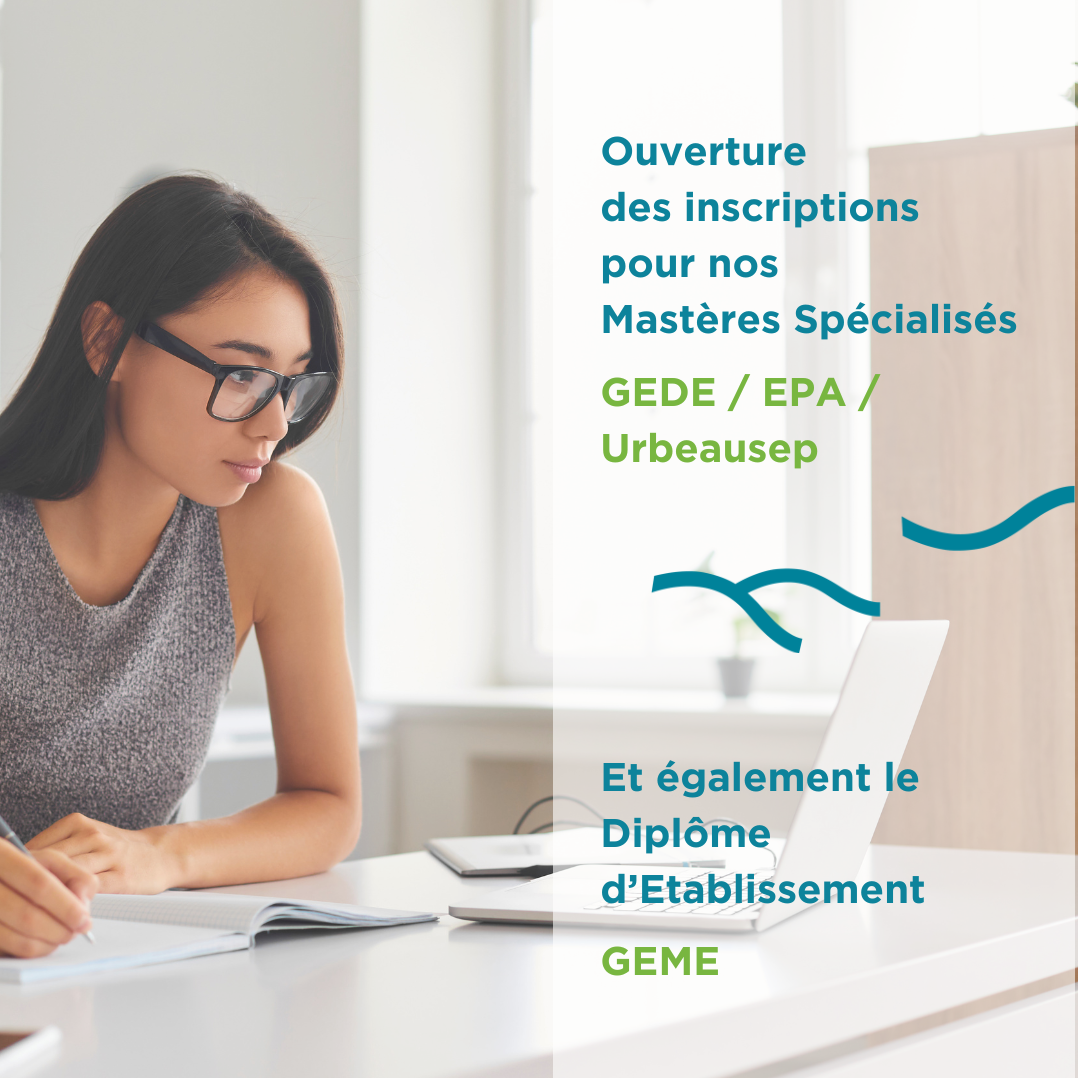Ouverture des inscriptions pour nos Mastères Spécialisés et Diplôme d ...